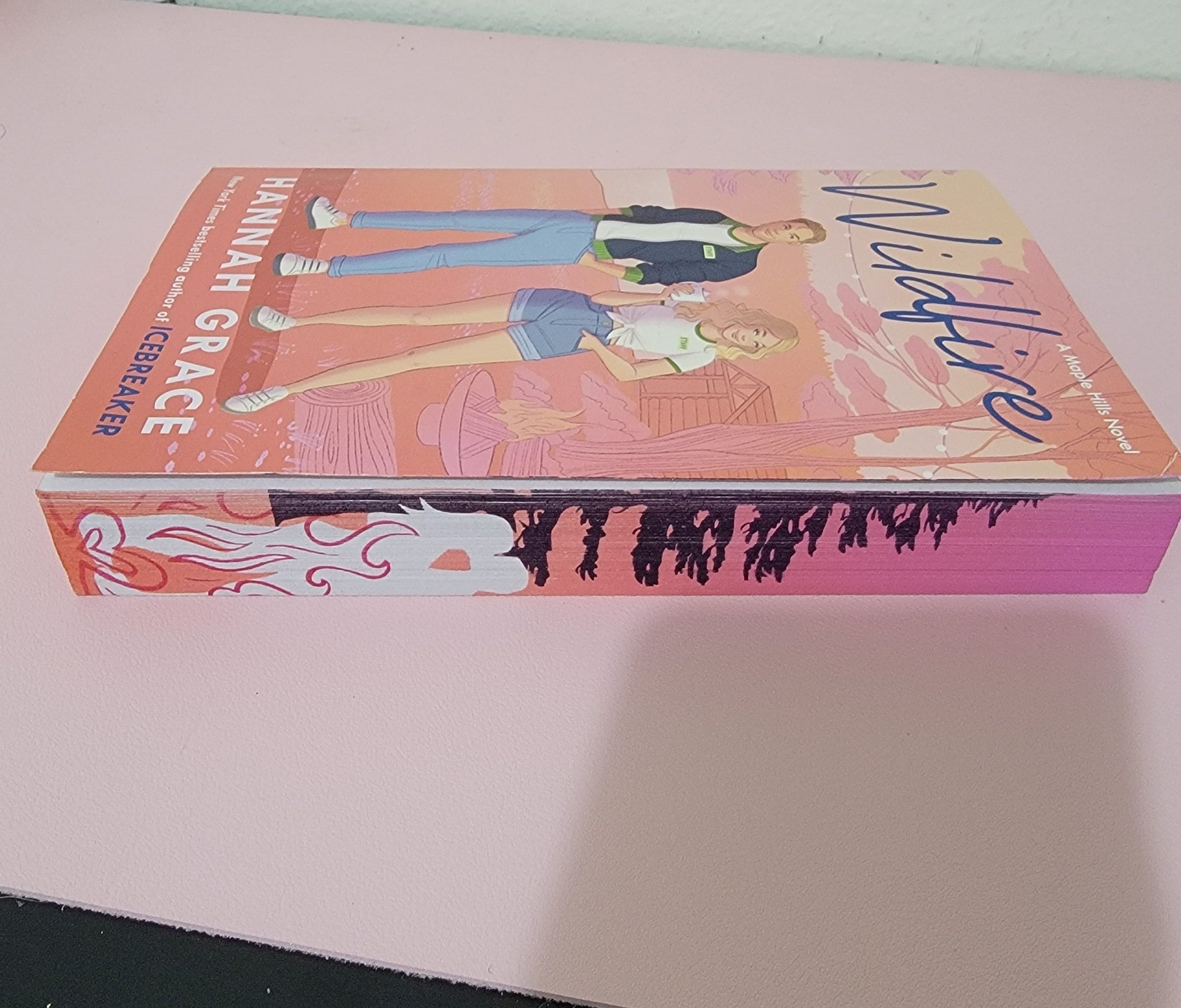 Wildfire by Hannah Grace Sprayed Edges, Sprayed Edge Books, Custom ...