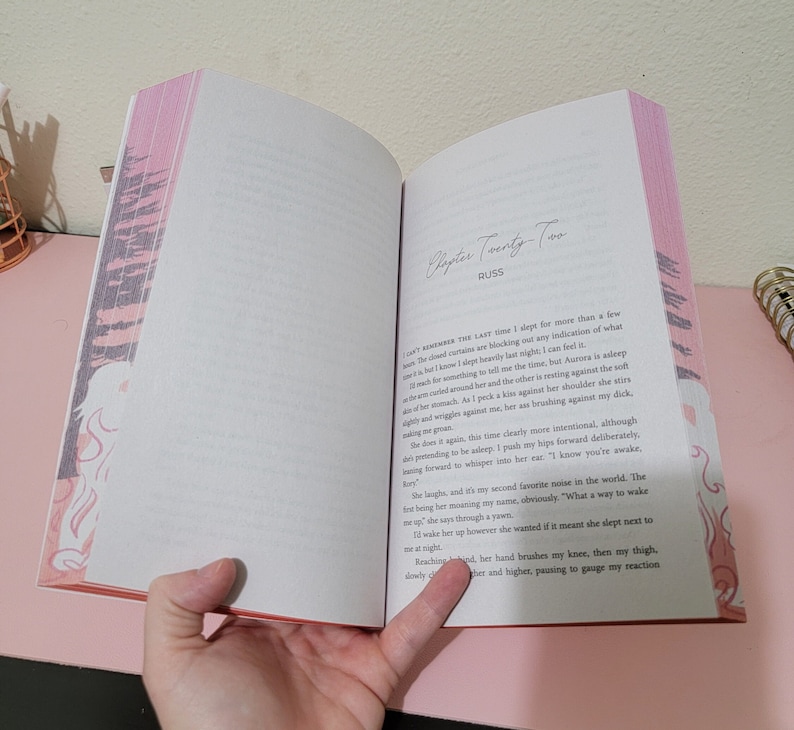 Wildfire by Hannah Grace Sprayed Edges, Sprayed Edge Books, Custom ...