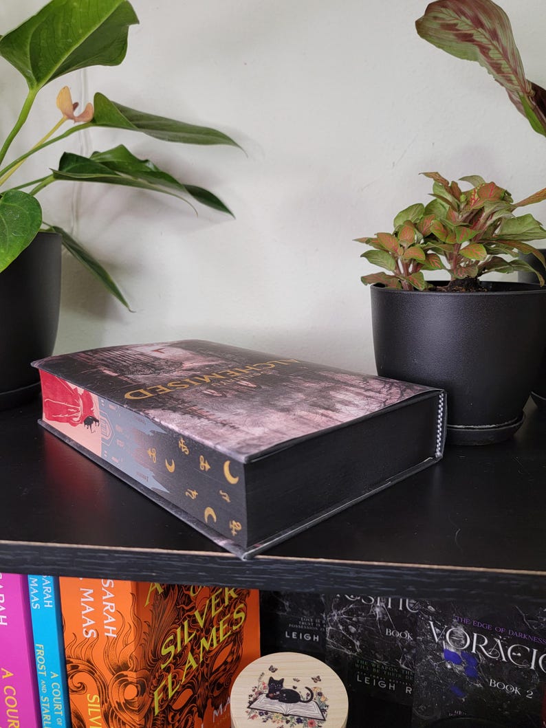 Alchemised by Senlinyu Sprayed Edges Book, Stenciled Edges, Special Edition Book, Book Merch ...
