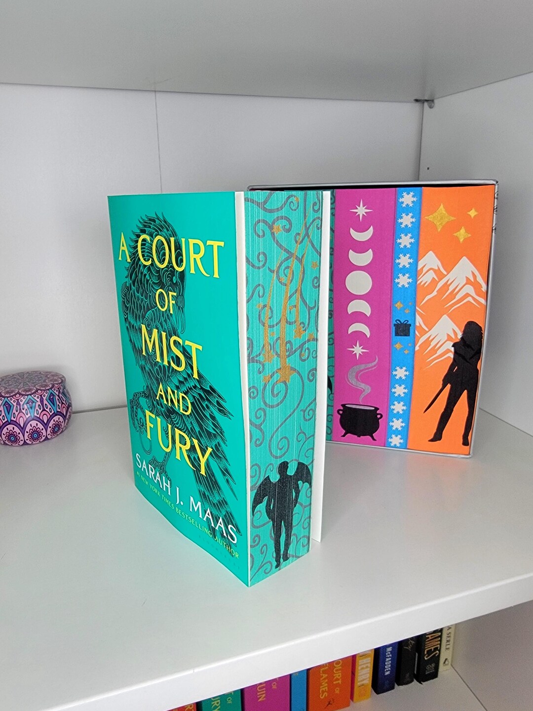A Court of Mist & Fury Sprayed Edge Book, Sarah J Mass, Acotar Series ...