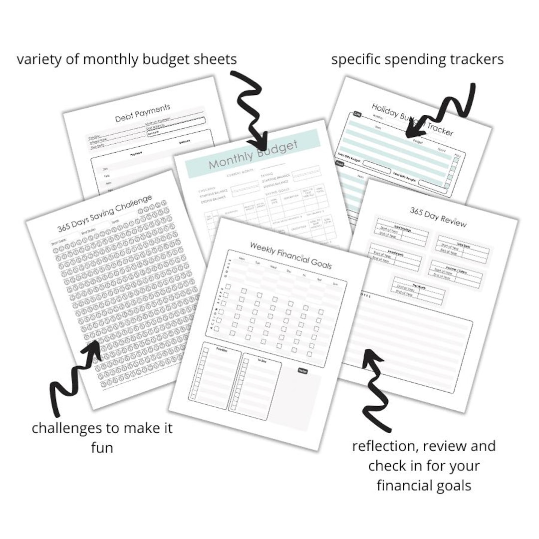 The Ultimate Finance & Budget Planner for Moms - Etsy