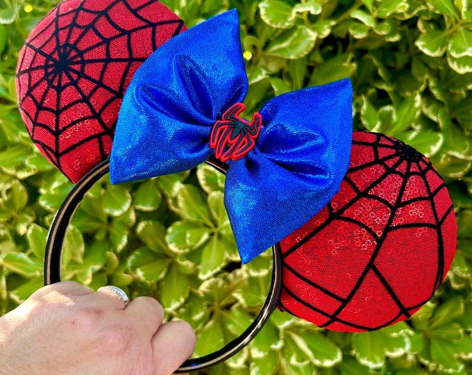 Spider-man Inspired Ears - Etsy