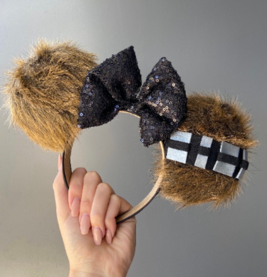 Chewbacca Inspired Ears, Chewy Ears, Star Wars Inspired Ears - Etsy