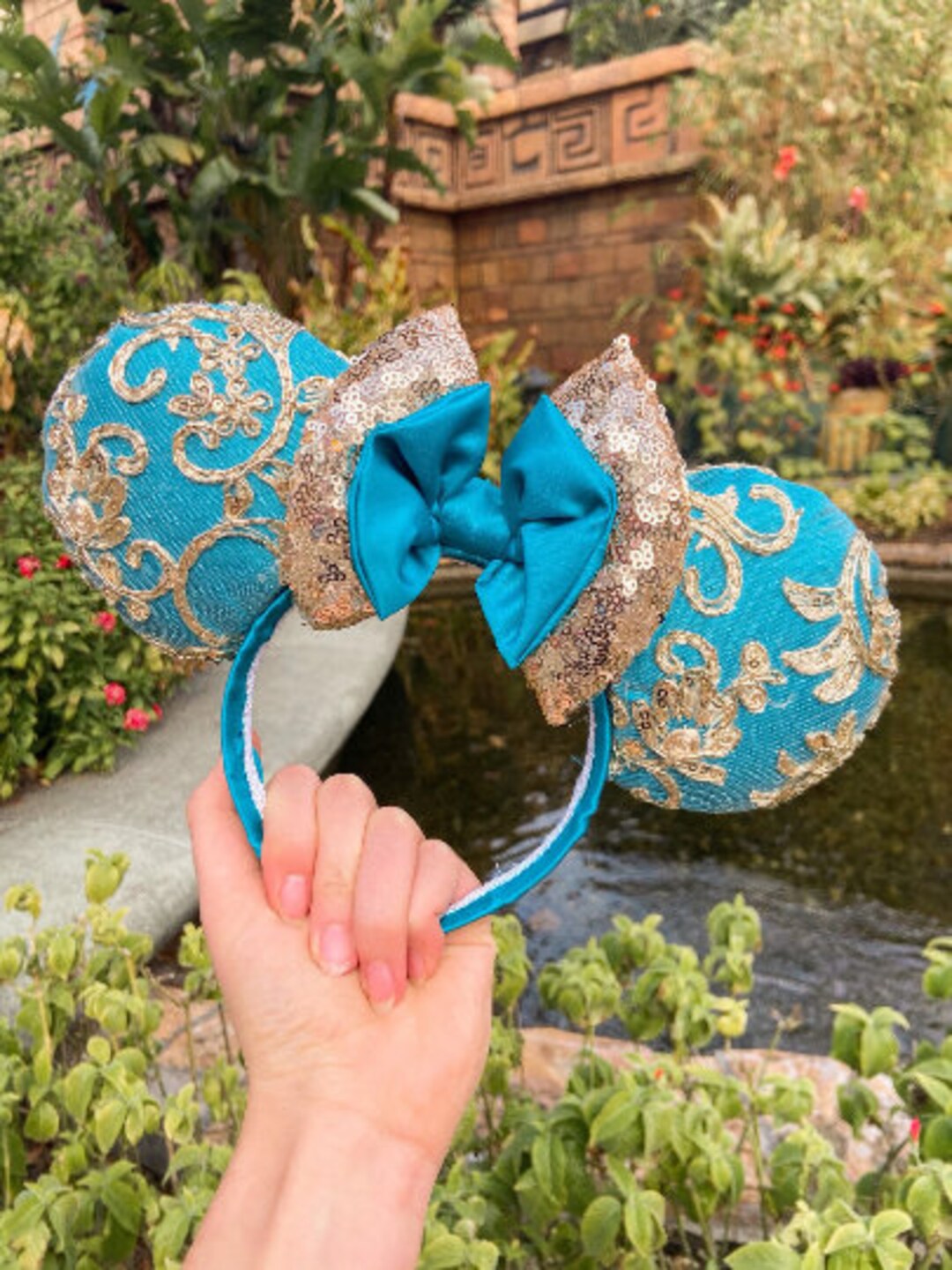 Jasmine Ears, Aladdin Inspired Ears, Princess Ears - Etsy