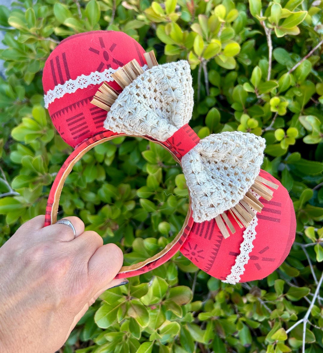 Moana Inspired Ears, Princess Ears, Ocean Ears - Etsy
