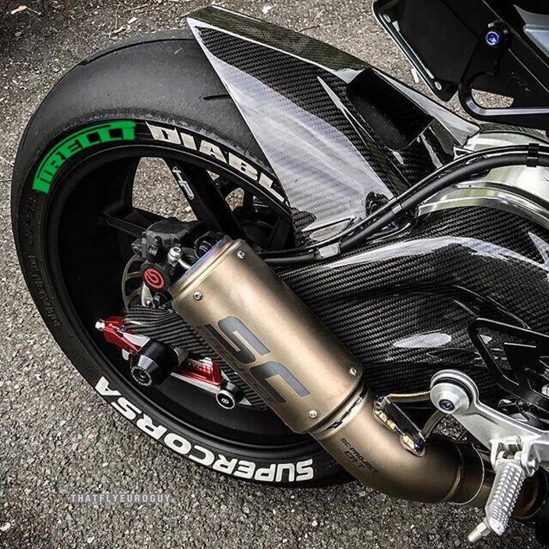 Tire Lettering Diablo Supercorsa Tyre Sticker Fits 16"-22" Permanent ...