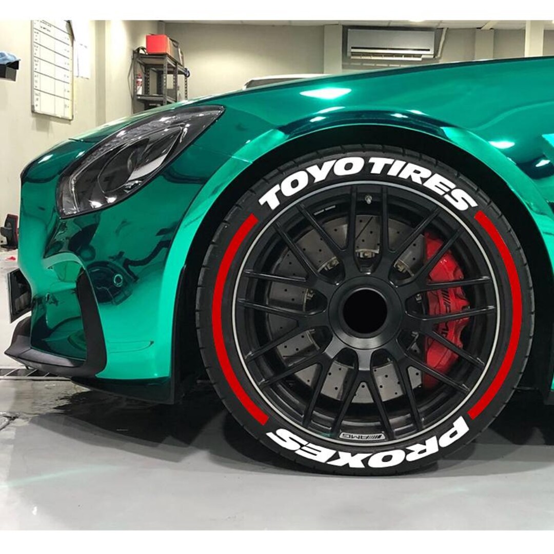Tire Lettering Toyo Proxes Stripe Tyre Sticker Fits to 1622 Permanent ...