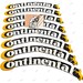 Continental Yellow Tire Logo Sticker - Durable & Waterproof - Perfect ...