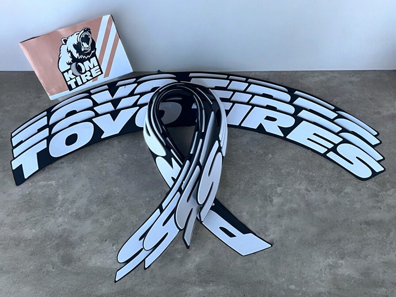 Tire Lettering Toyo Tires Proxes Tyre Sticker Fits to 16"-22" Permanent ...