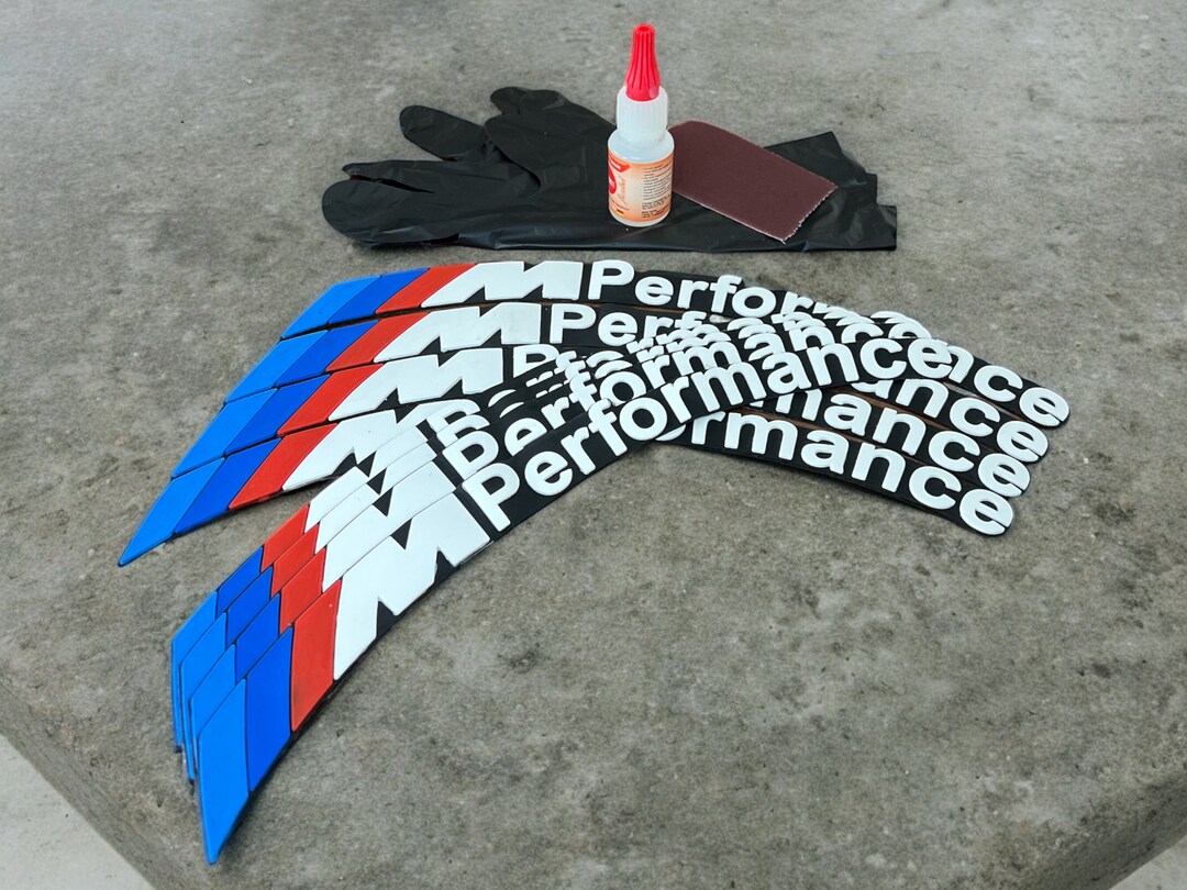 Tire Lettering M Performance Tyre Sticker Fits to 16"-22" Permanent ...
