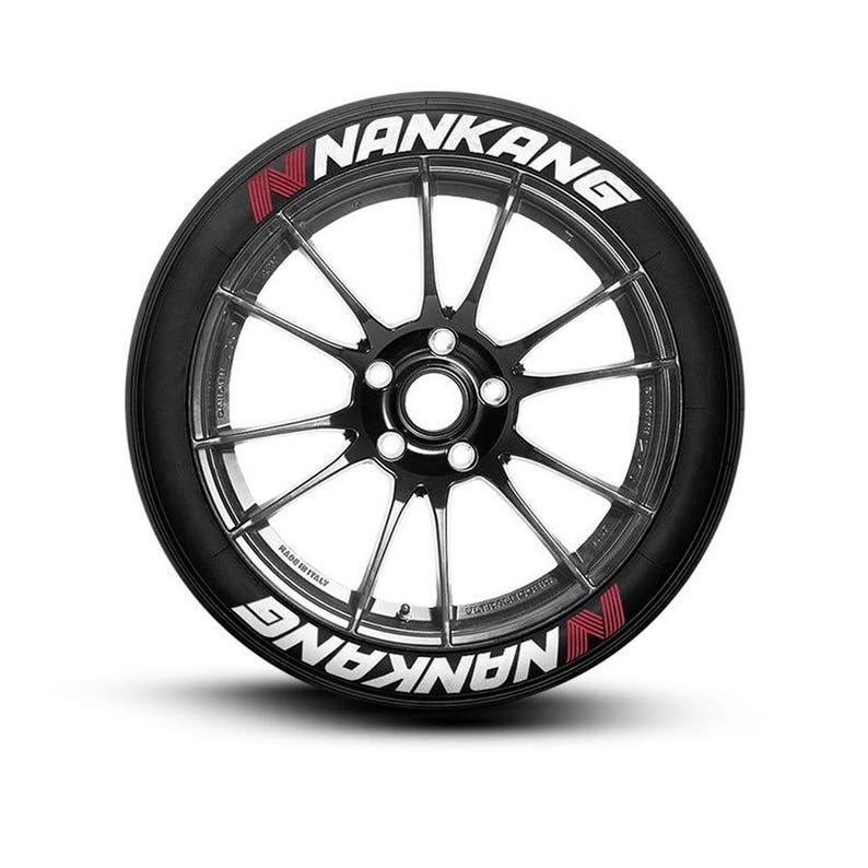 Tire Lettering Nankang Flag Tyre Sticker Fits to 16"-22" Permanent Tyre ...
