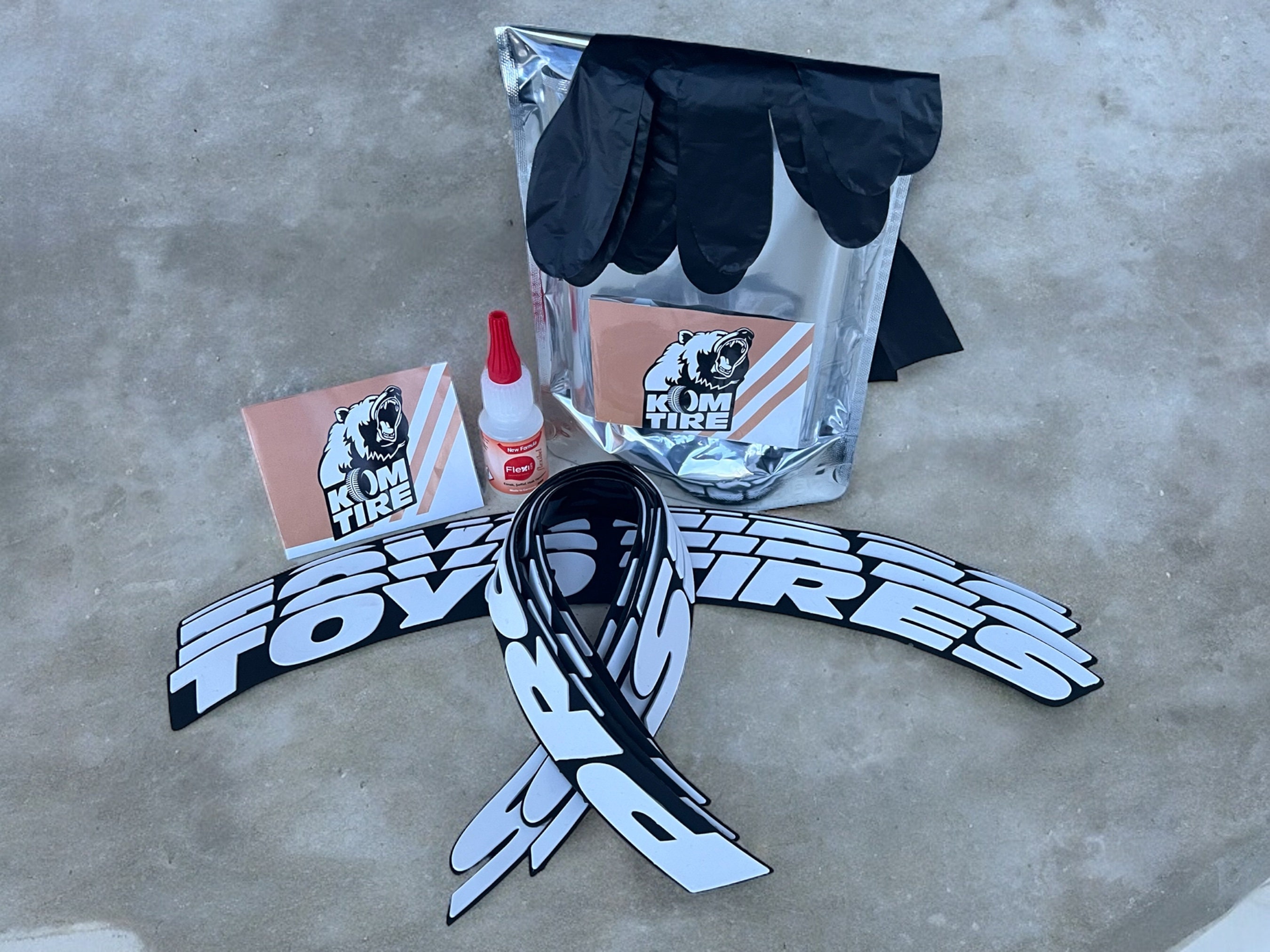Tire Lettering Toyo Tires Proxes Tyre Sticker Fits to 16"-22" Permanent ...