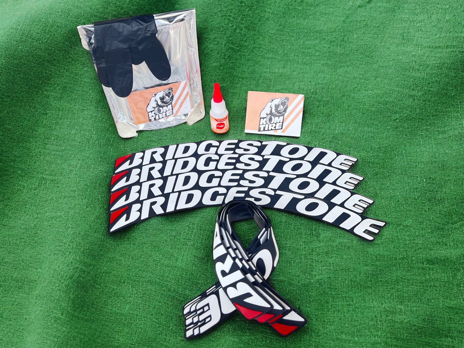 Tire Lettering Bridgestone Tyre Sticker Fits to 16"-22" Permanent Tyre ...
