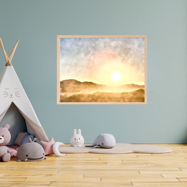 Sunrise Art Print - Etsy