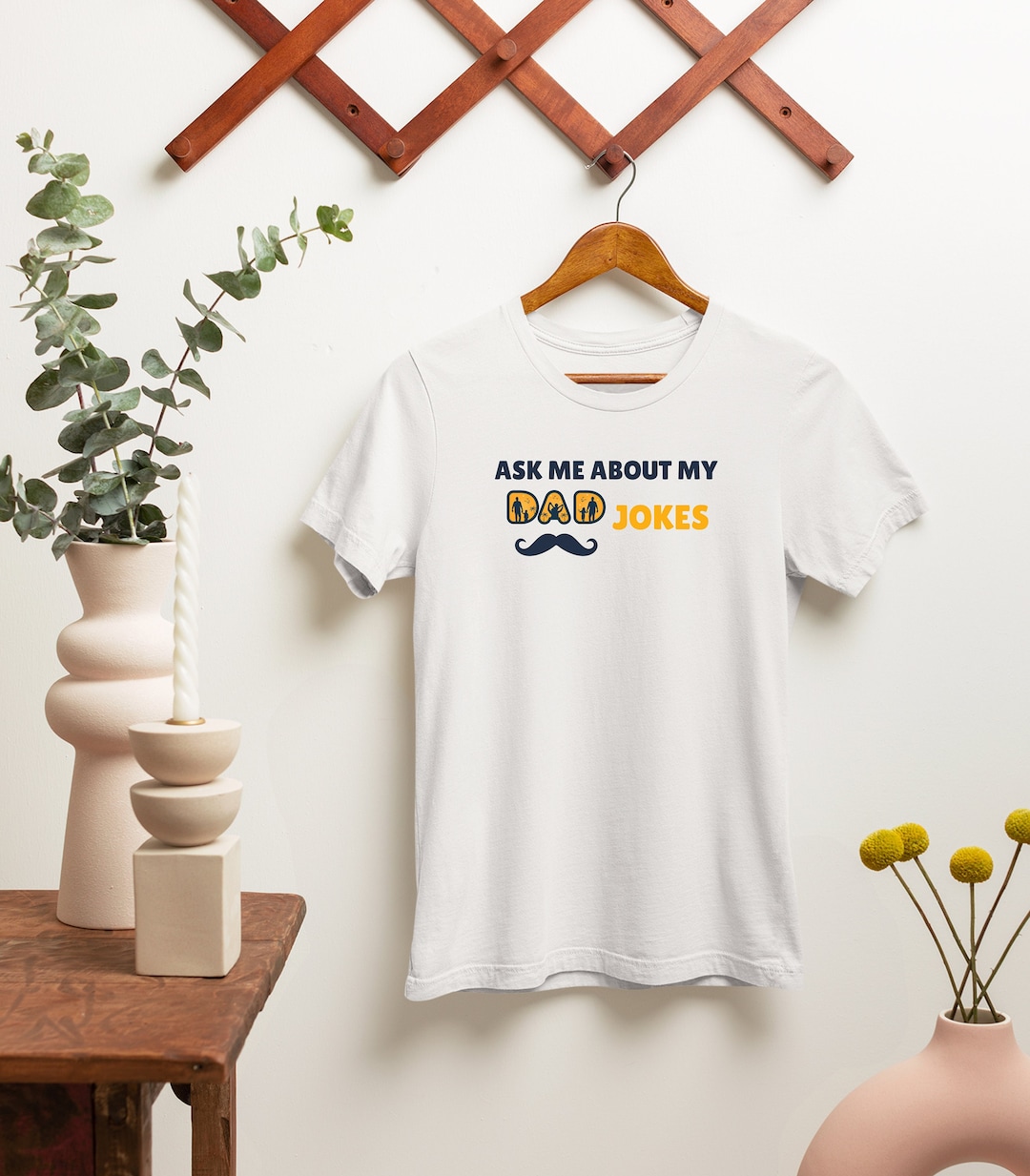 Dad Jokes T-shirt, Laugh-out-loud Dad Jokes Tee - Comedian Dad's Casual ...