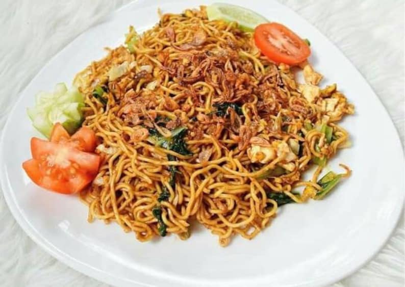 Mie Goreng Jawa, Javanese Fried Noodles Indonesian Food Good Taste ...