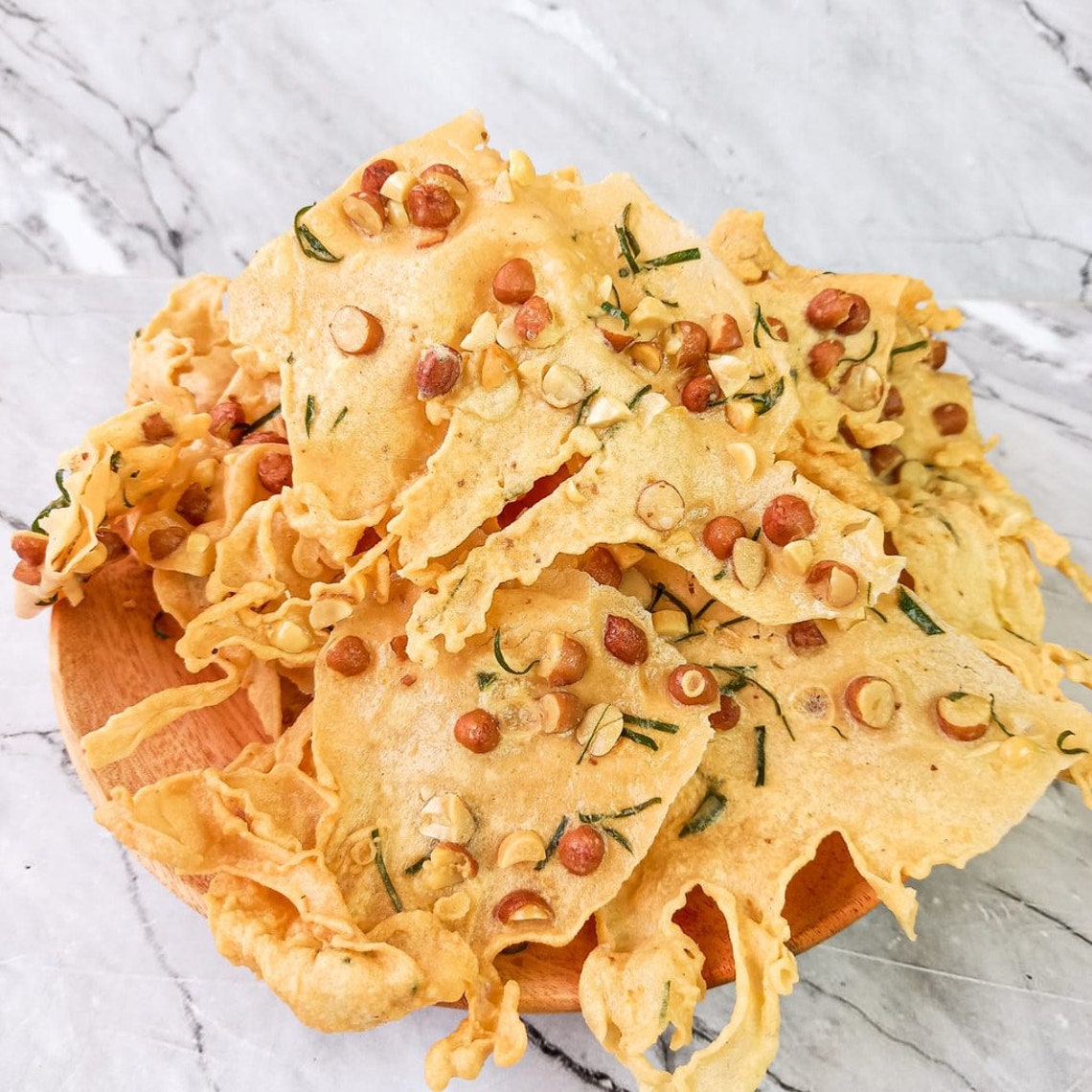 Peanut Rempeyek Peanut Crackers Peanut Snack, Digital Recipe, Simple ...