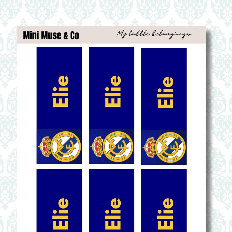 Real Madrid Stickers - Etsy