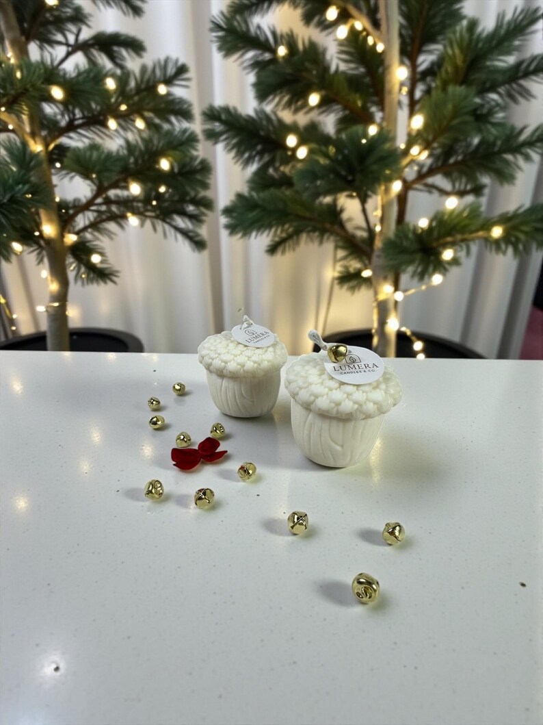 Christmas Candle With Bell | Pine Cone | Secret Santa Gift | St ...