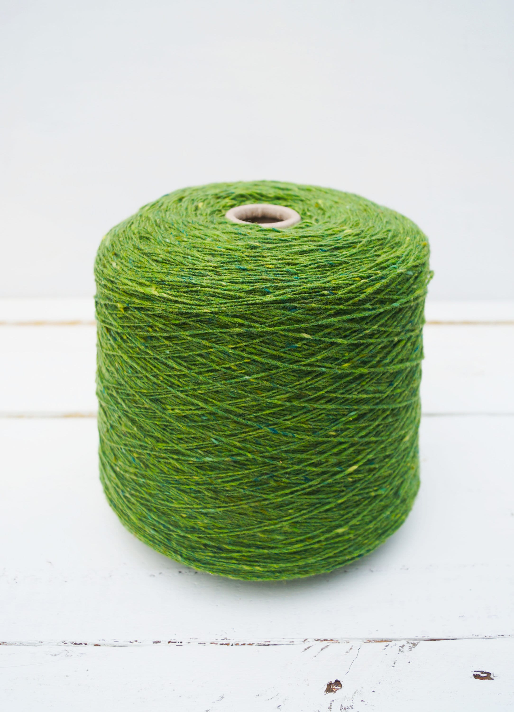 Green Soft Donegal Tweed Yarn, Irish Tweed Yarn, 100% Merino Fingering ...