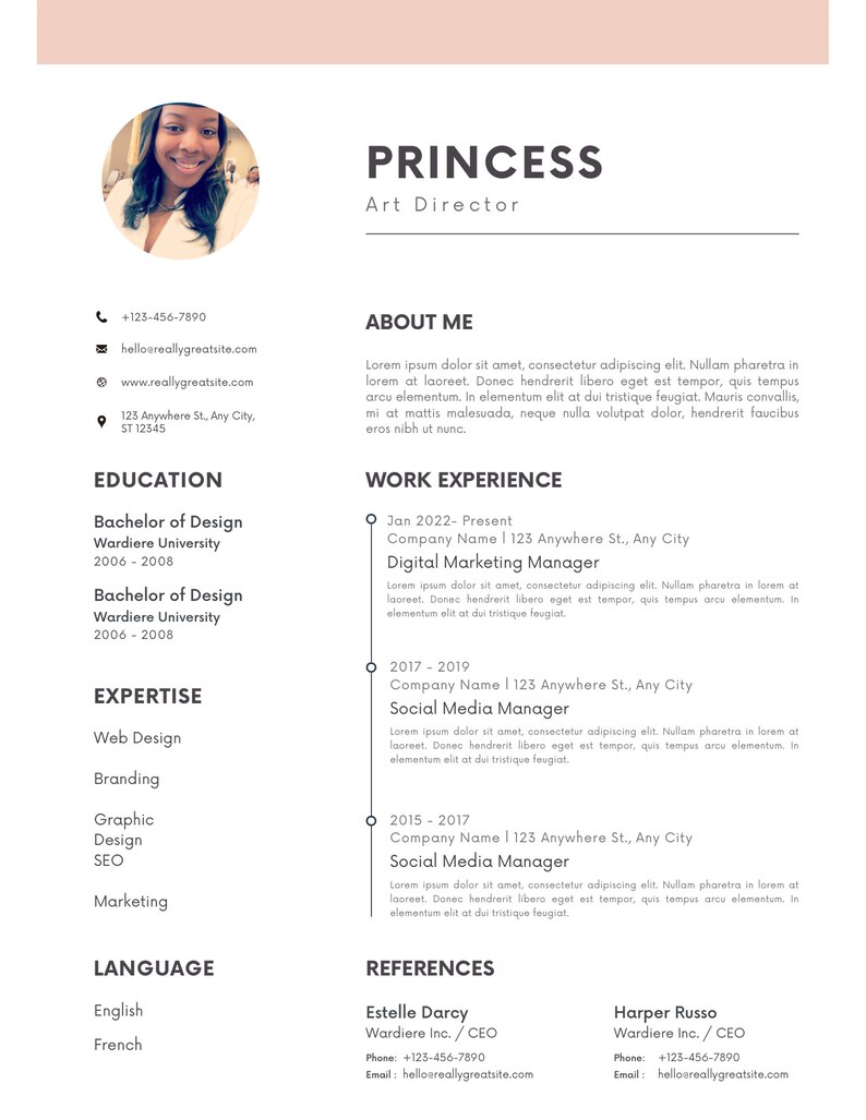 Resume & Cover Letter - Etsy