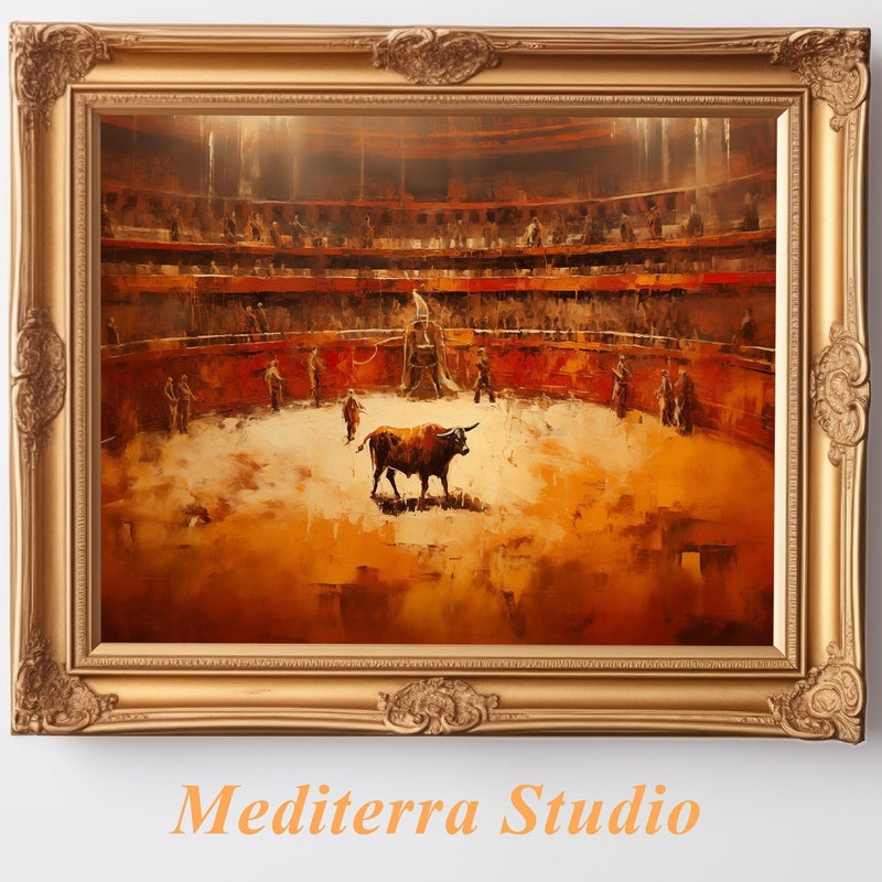 Bullfighting - Etsy