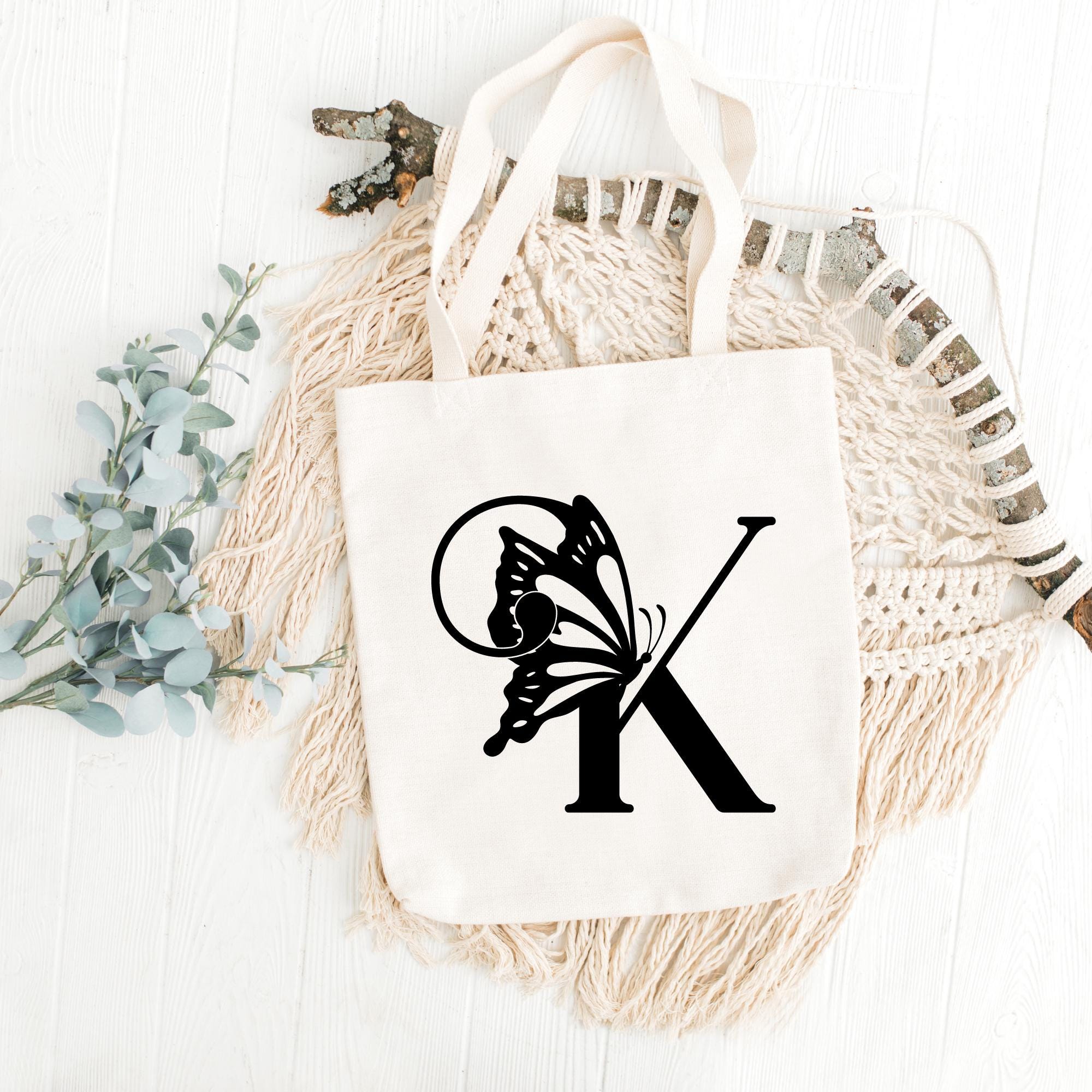 Butterfly Monogram Font SVG Bundle: Cricut Cut Files (digital Download ...