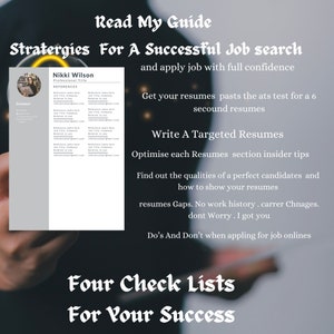 Resume Template, Modern Resume Template With Photo, Resume Template ...