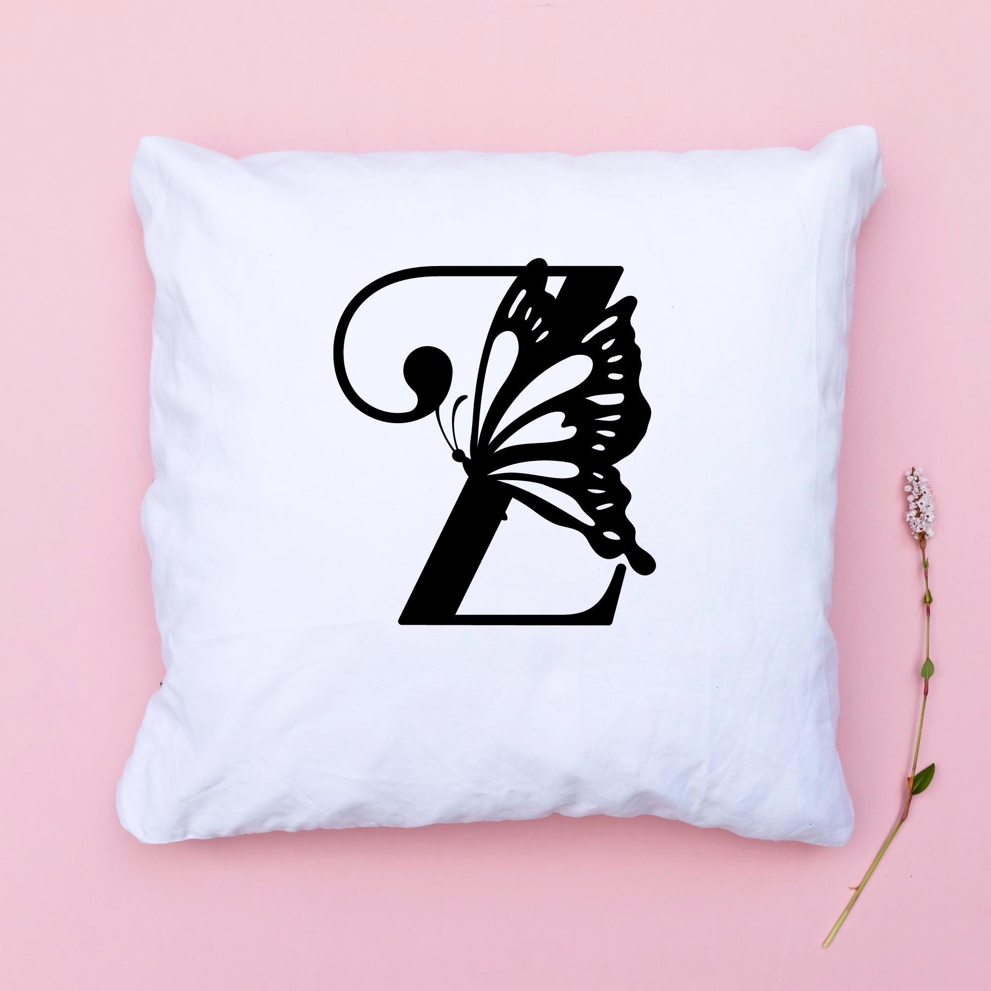 Butterfly Monogram Font SVG Bundle: Cricut Cut Files (digital Download ...