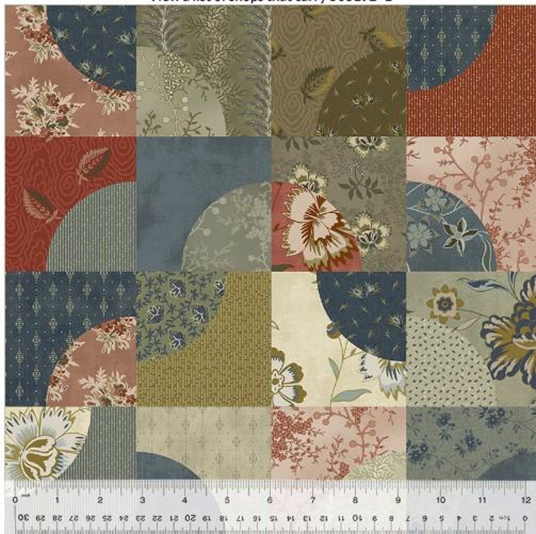 Garden Tale Cheater Print by Windham 70348 - Etsy