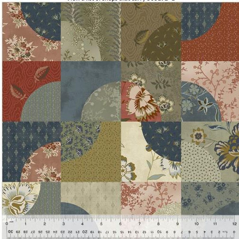 Garden Tale Cheater Print by Windham 70348 - Etsy