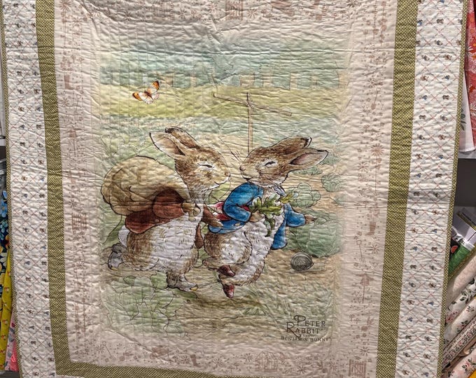 Peter Rabbit and Benjamin Bunny Quilt Kit- Riley Blake Fabrics- 30031 ...