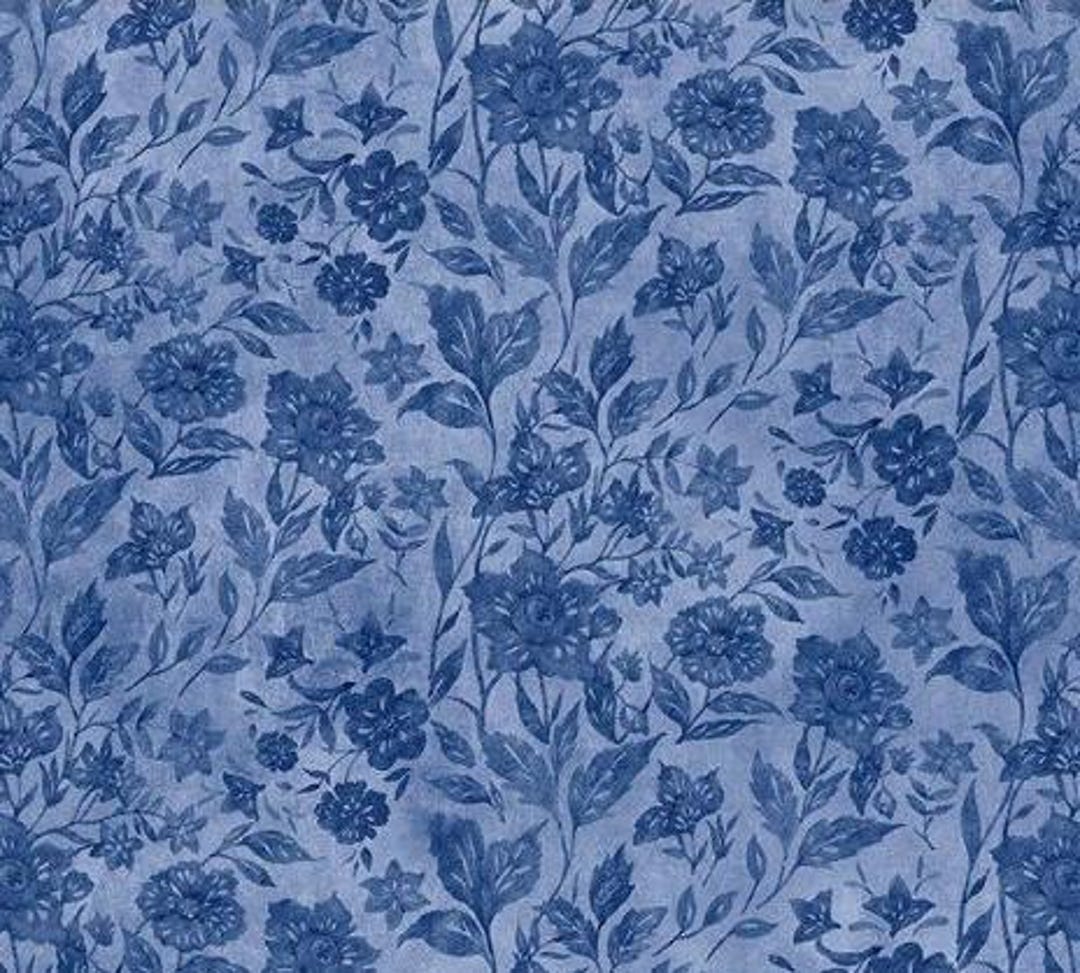 Morning Serenade -wilmington Prints- Light Blue 70391 - Etsy