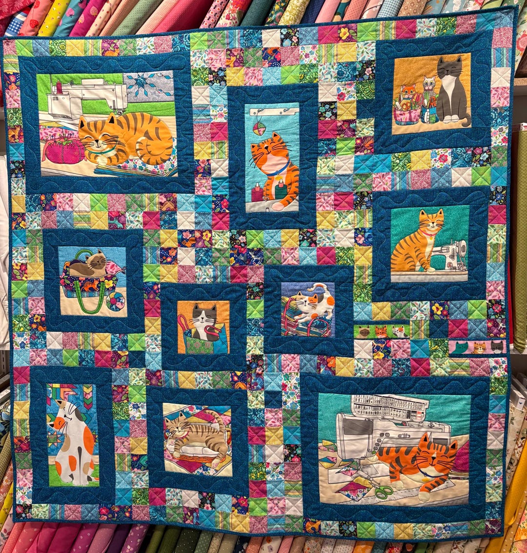 Cheeto's World - Panel Play Quilt Kit - Benartex - 30032 - Etsy