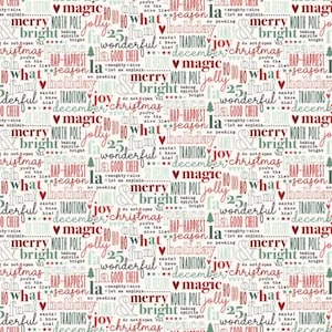 Evergreen Wishes Text on Cream- 70916 - Etsy