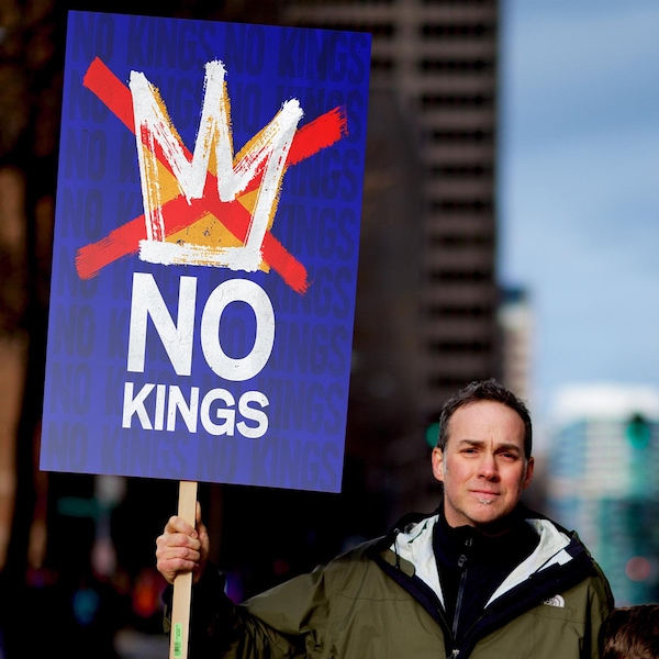 No Kings Trump Protest Signs - Etsy