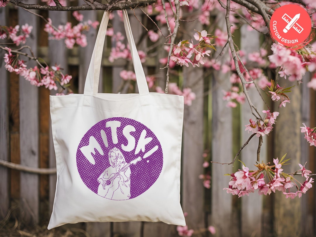Mitski Stylish Merch Tote Bag Guitar Mitski Fan Gift Unique Art Eco ...