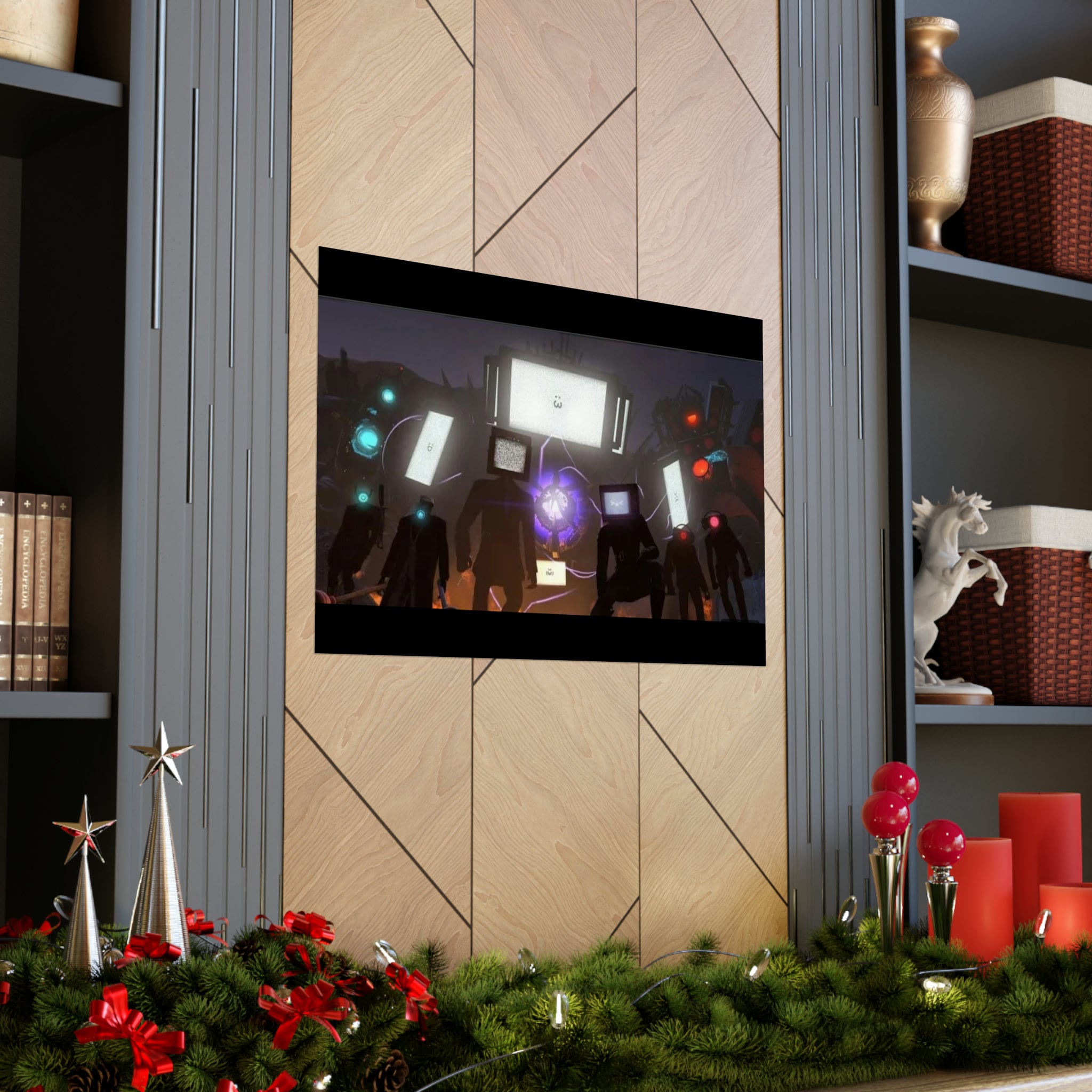 Skibidi Toilet Poster, TV Man Poster, Titans Poster - Etsy