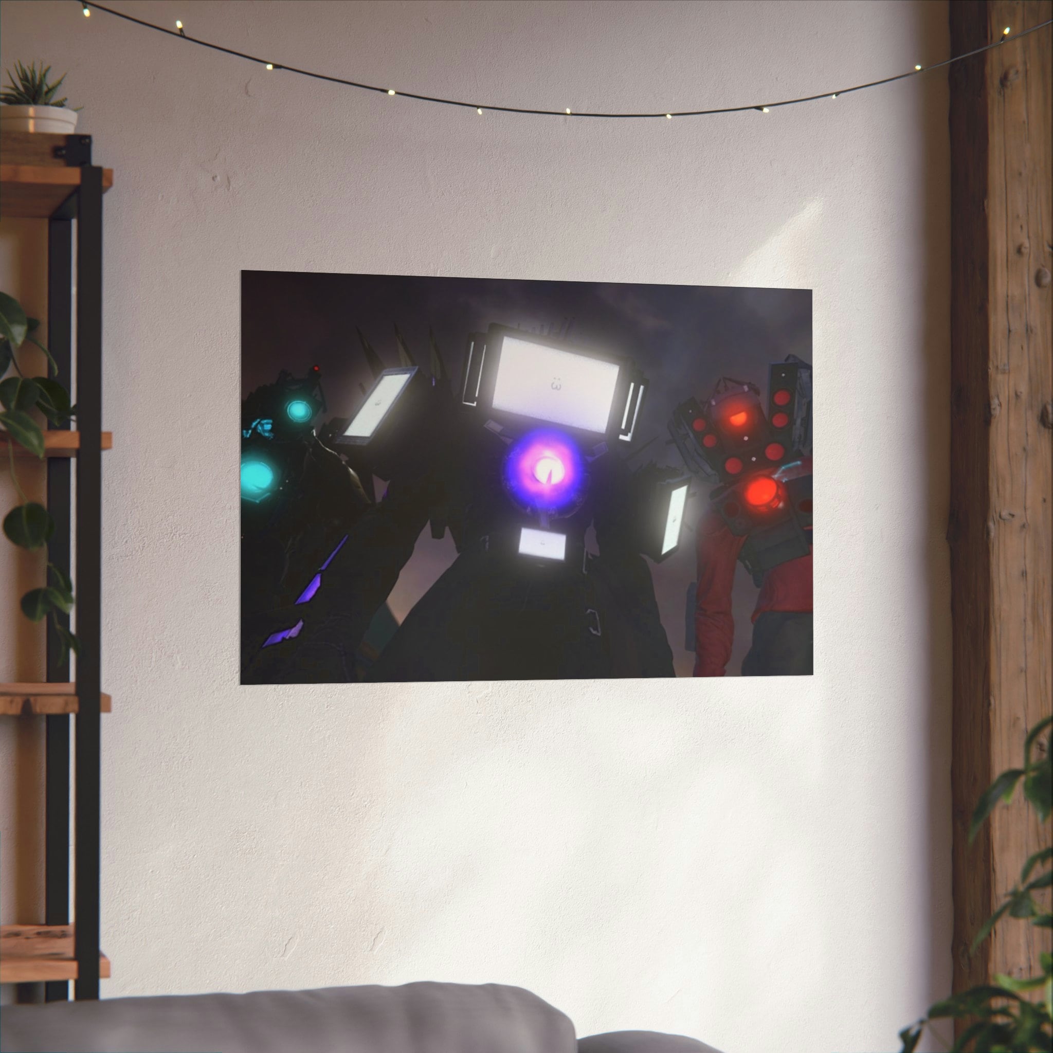 Skibidi Toilet Poster, TV Man Poster, Kids Poster - Etsy