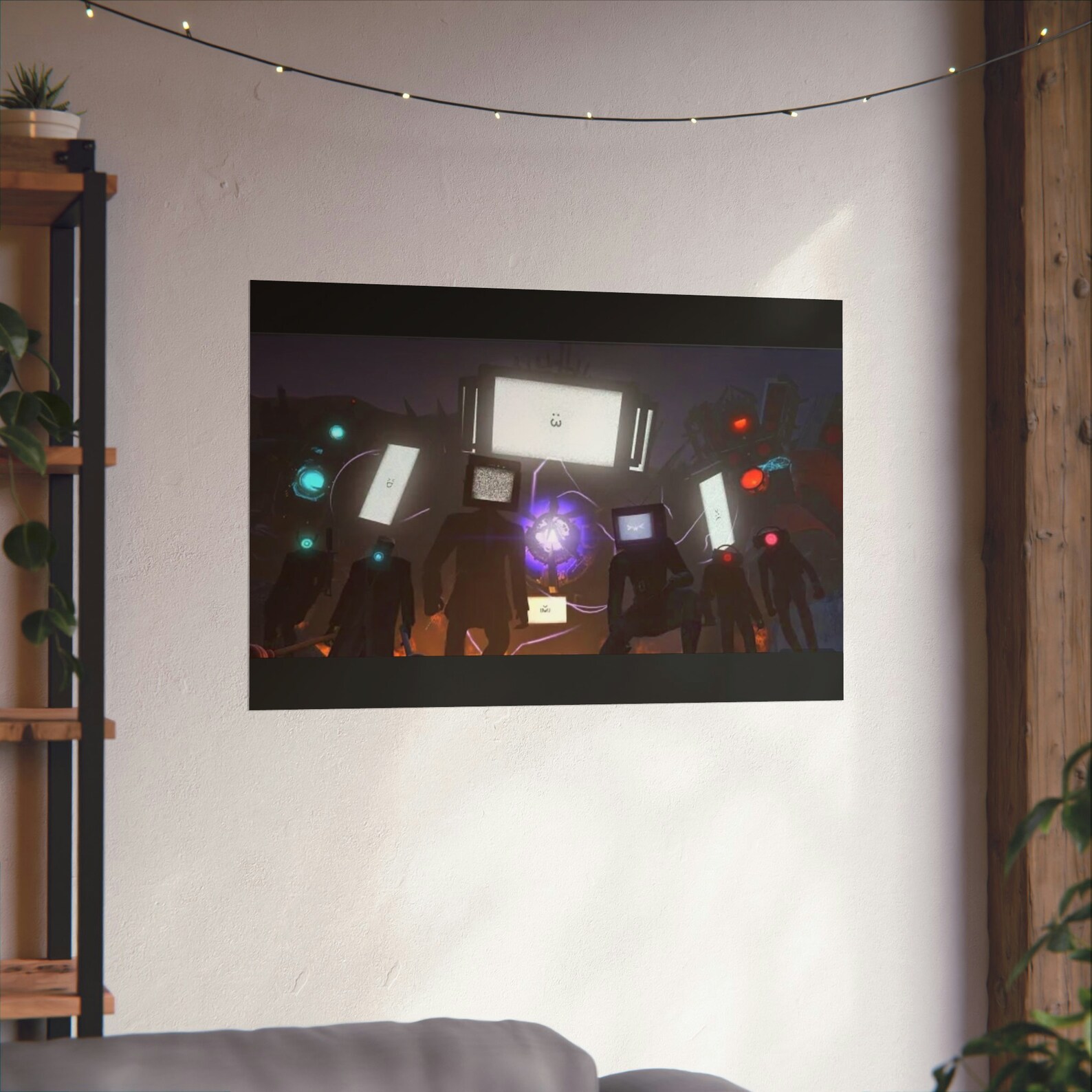 Skibidi Toilet Poster, TV Man Poster, Titans Poster - Etsy