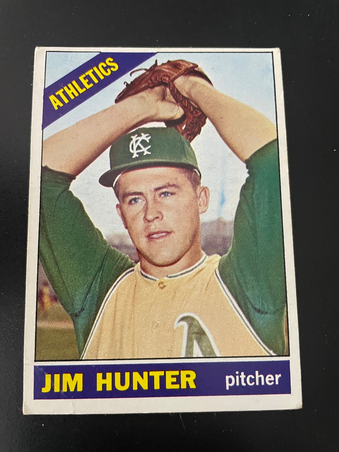 1965 Jim Hunter Rookie Baseball Card - Etsy