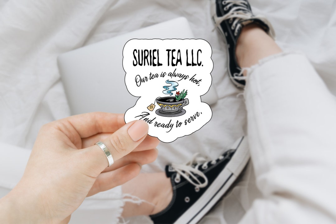 Suriel Tea -licensed- Vinyl Sticker - Etsy
