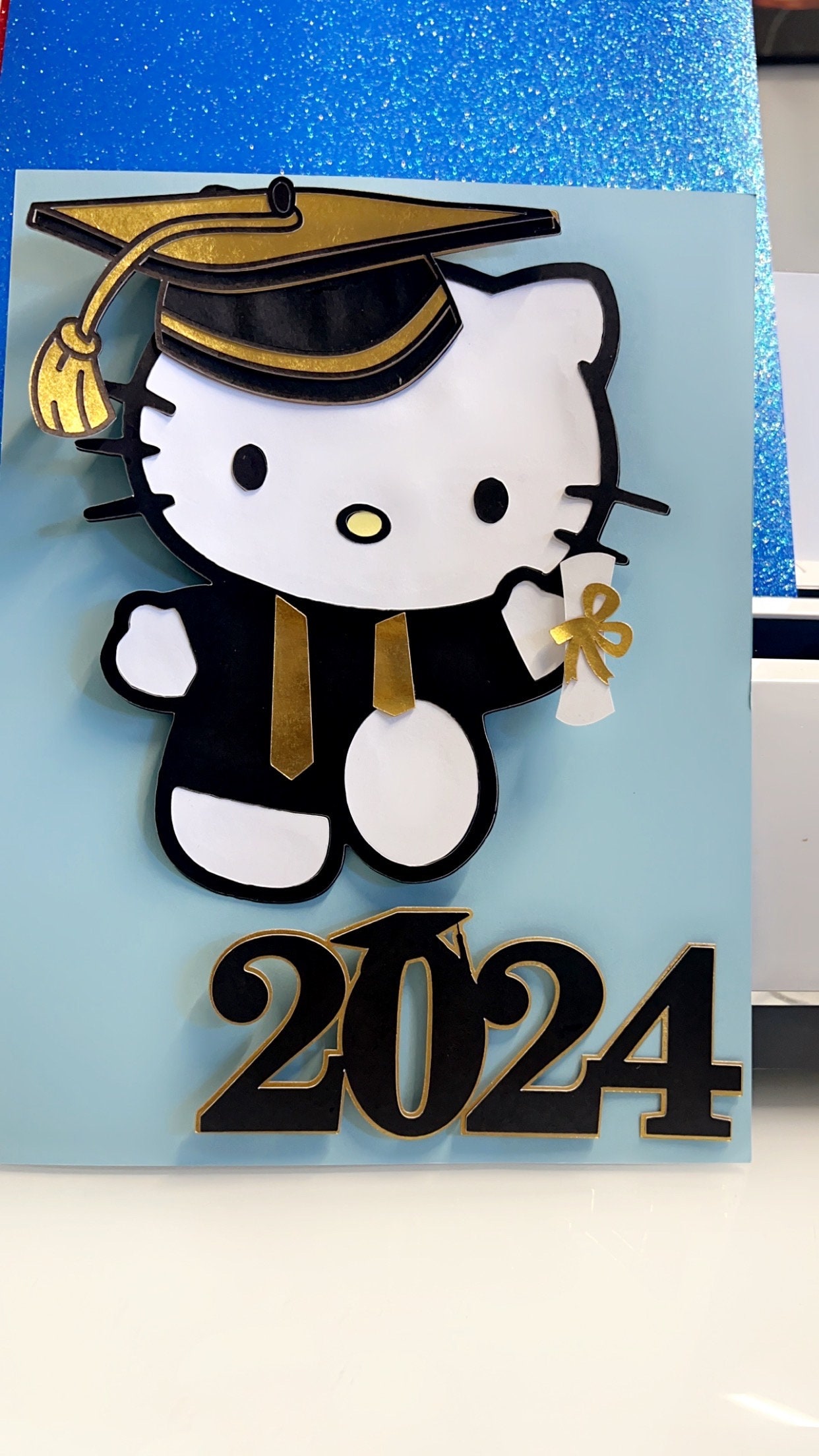 2024 Graduation Hello Kitty - Etsy