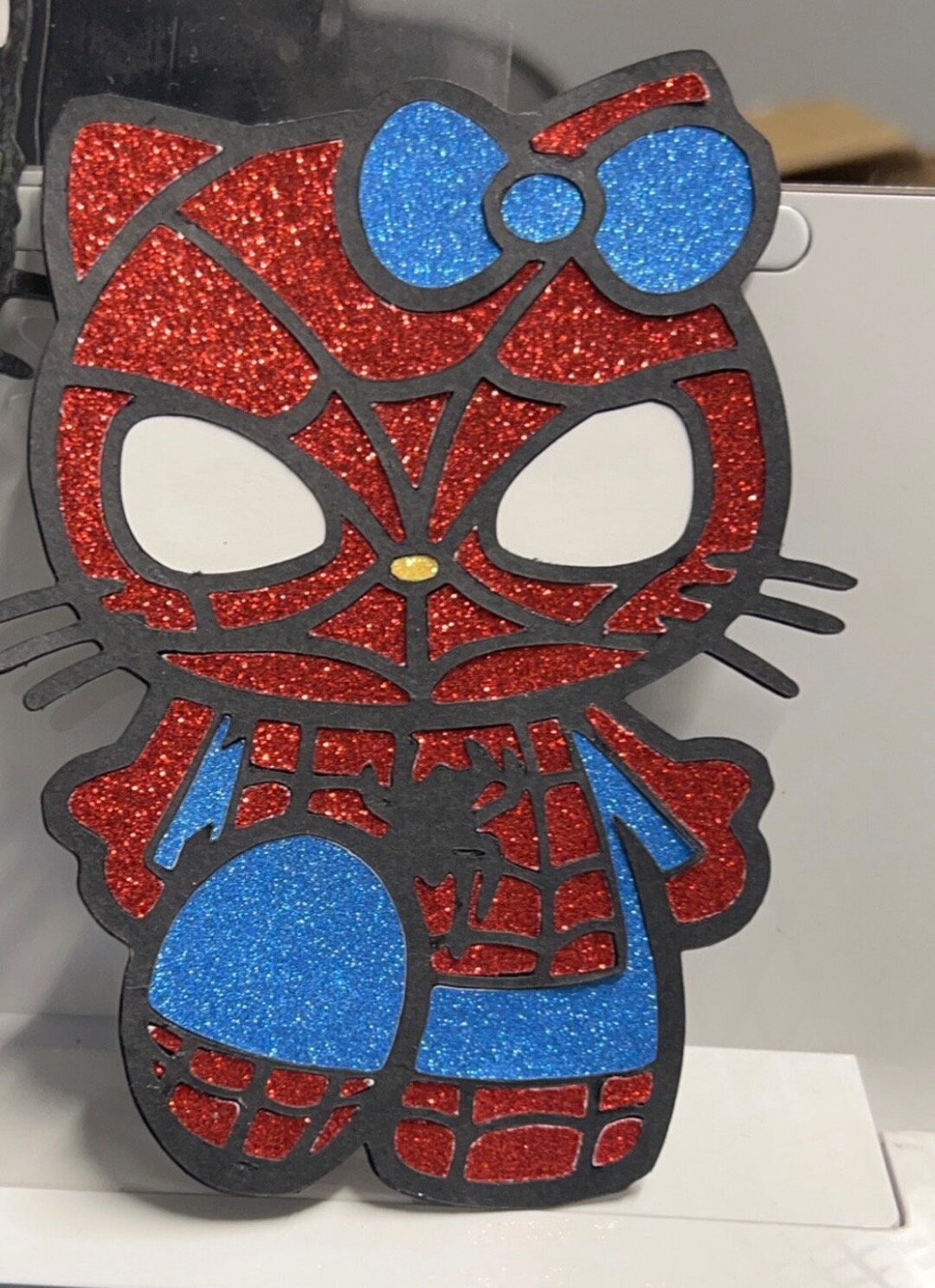 Hello Kitty Spider Man Bouquet Topper - Etsy