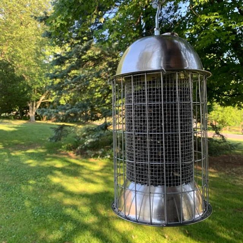 Bird Feeders Metal Hanging - Etsy