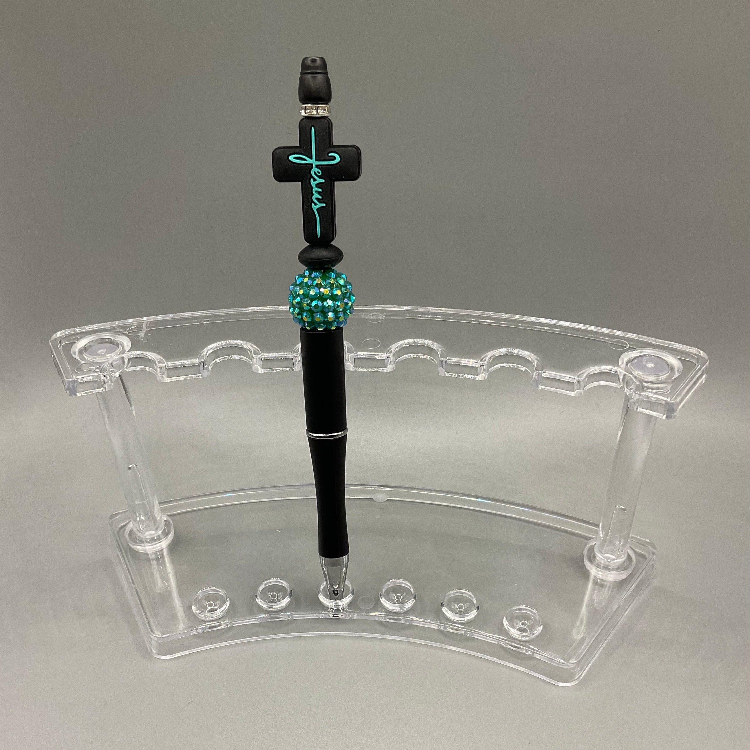 Jesus Cross Beaded Pen, Cross Pen, Jesus Cross, Beaded Pen, Religious ...