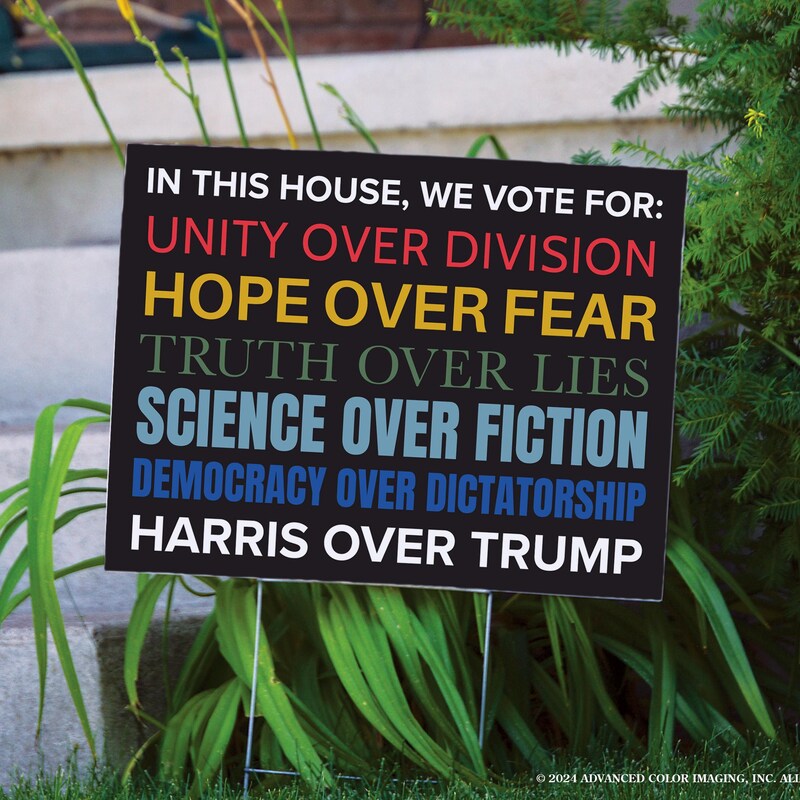 Anti Harris Yard Sign - Etsy