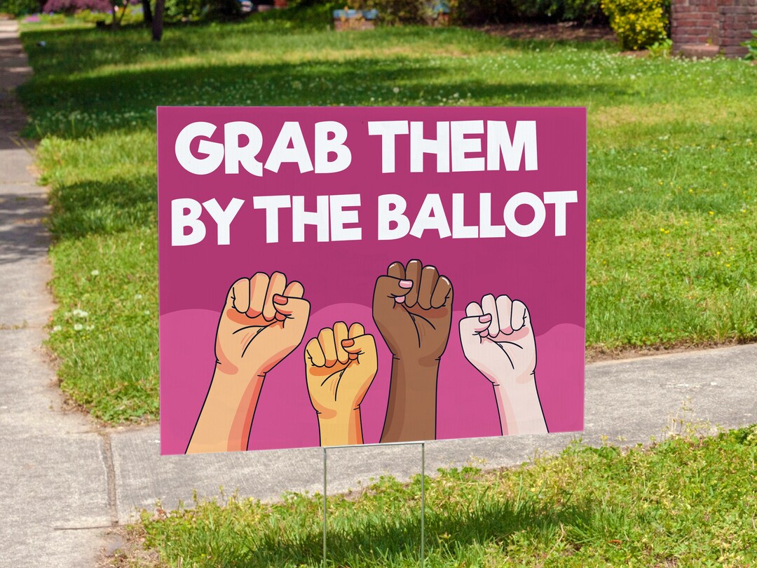 Vote Them Out Yard Sign: Double Sided 2024 Election Sign (24"x 18") - Etsy