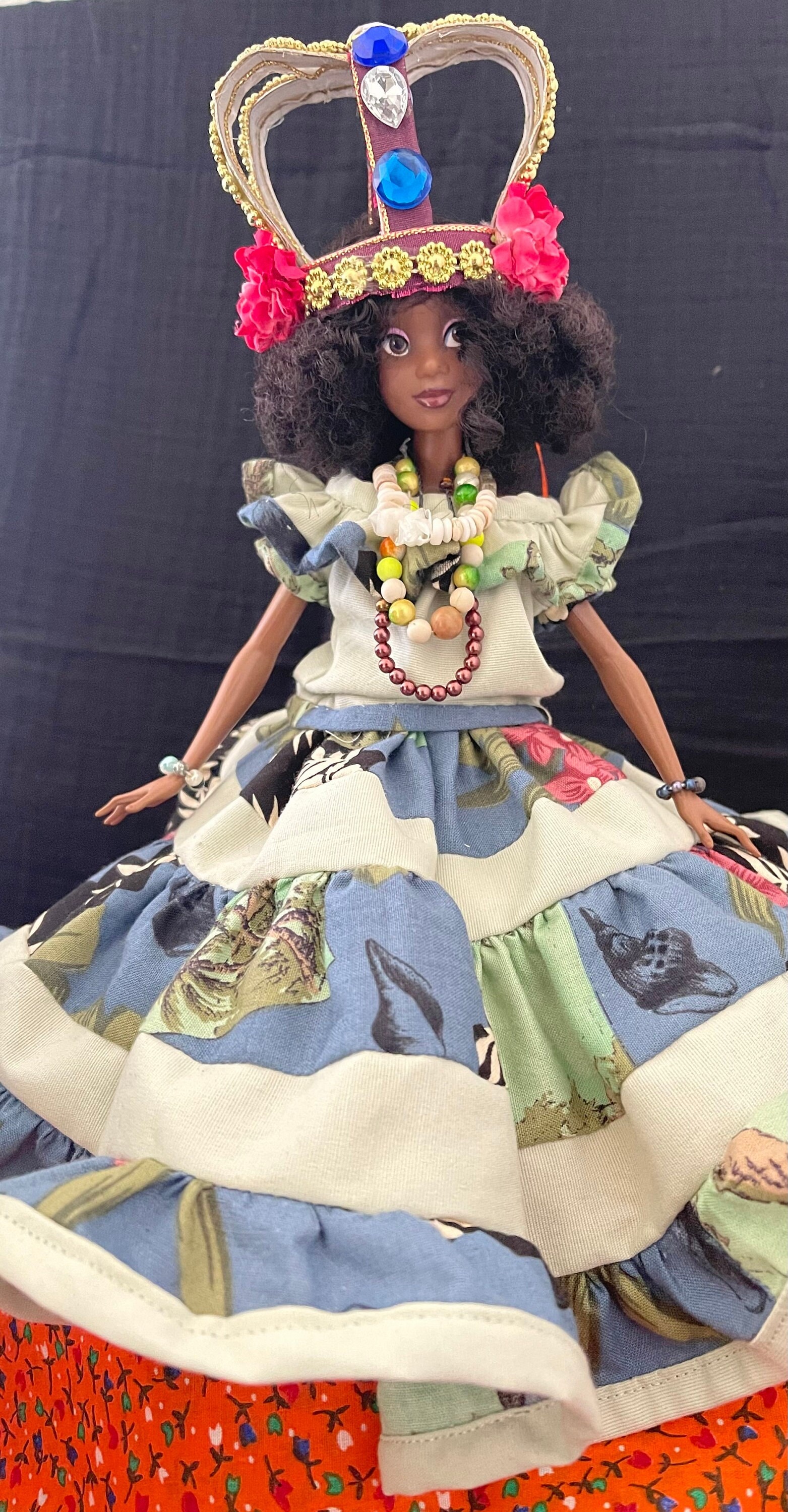 Doll Dressed in Panamanian Congo Dress - Etsy