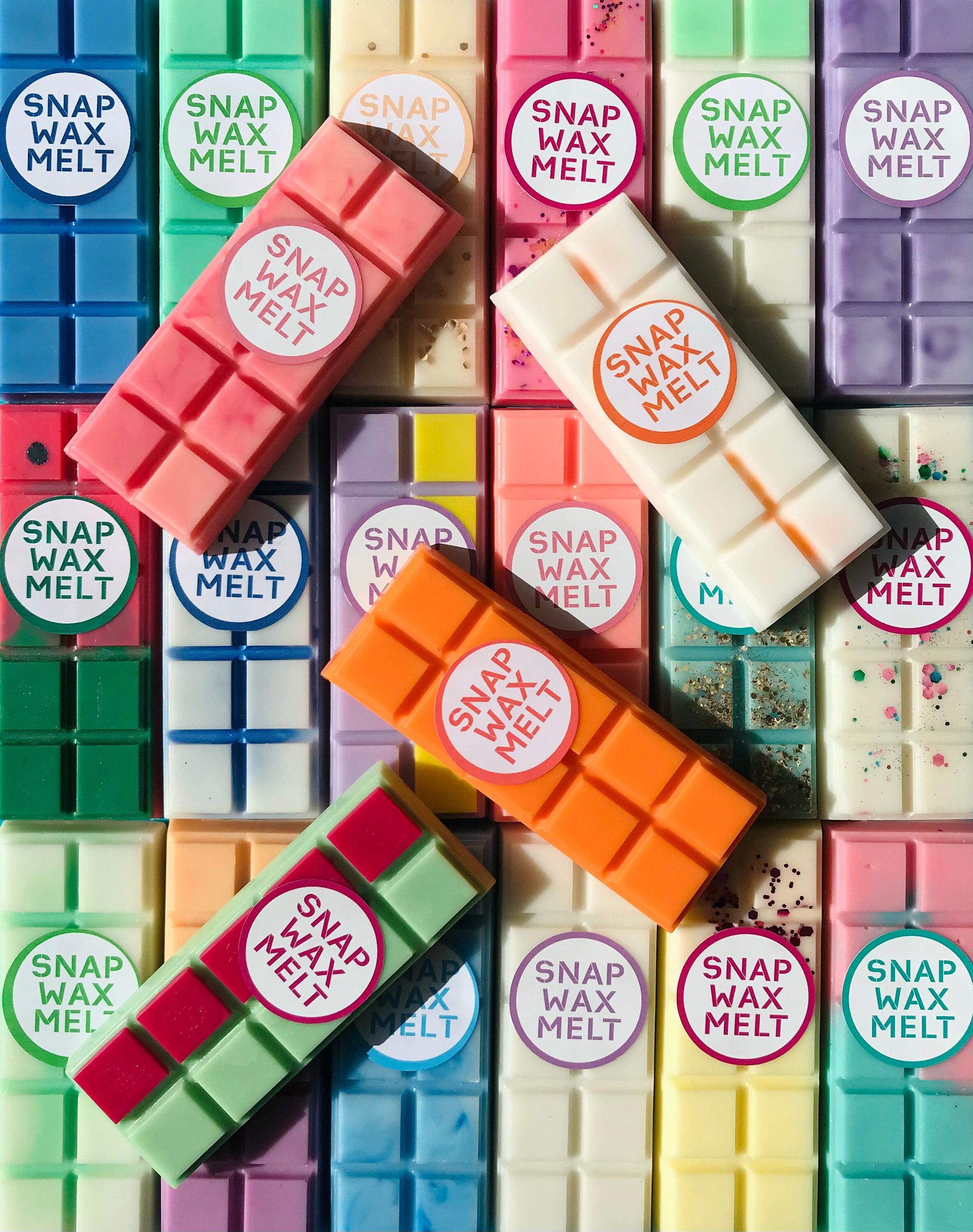 Snap Wax Melt Bars 60g Highly Scented, Long Lasting, Handmade and Vegan ...